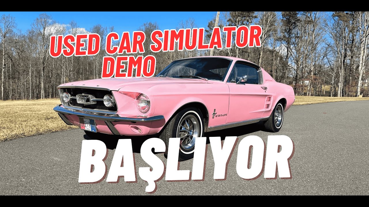 Used Car Simulator Demo Oynuyoruz! Çok da olmamış gibi mi he? - YouTube