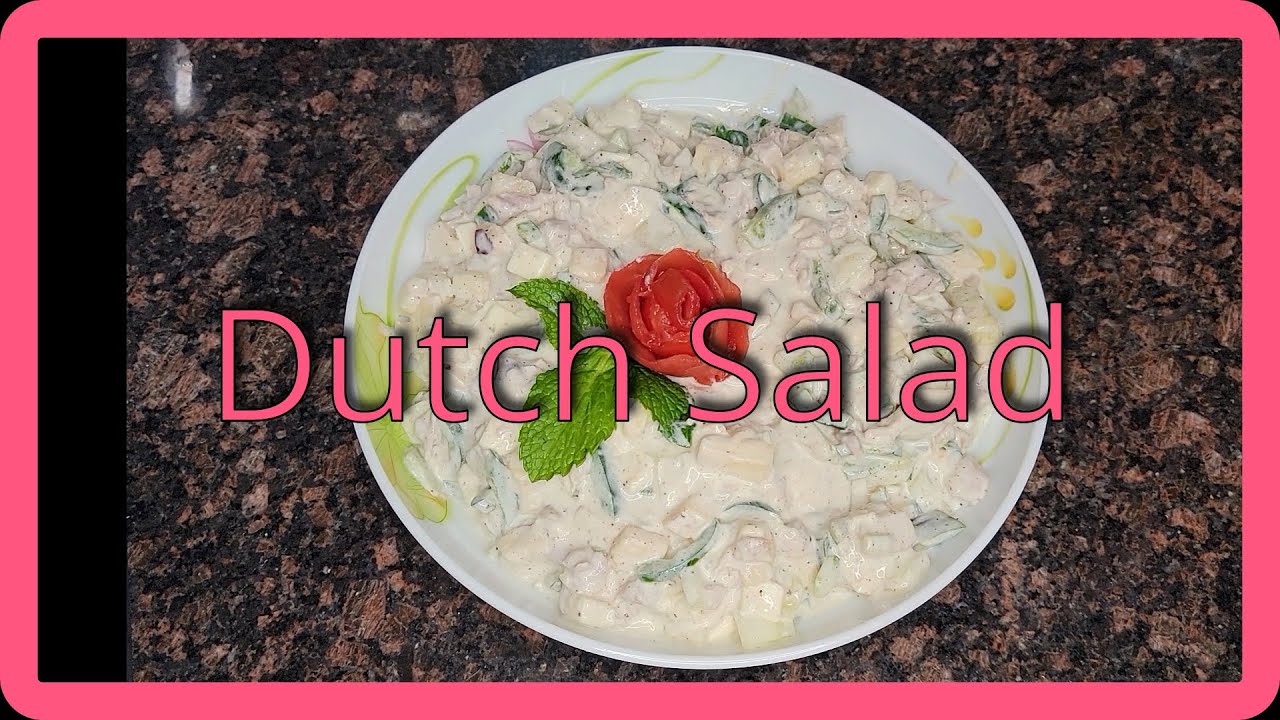 Dutch Salad recipe. Easy, Tasty - YouTube