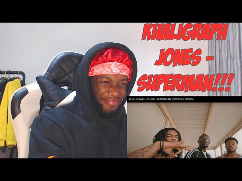 KHALIGRAPH JONES - SUPERMAN (Official Video) REACTION!!!