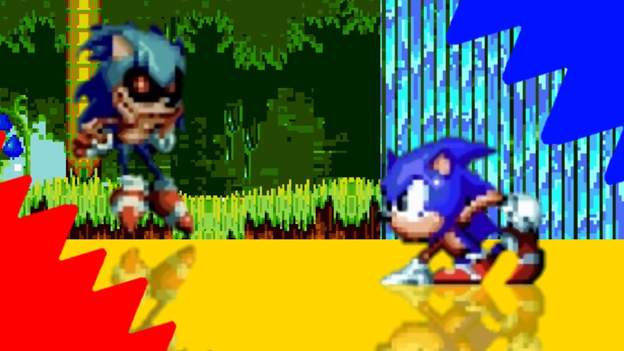 Sonic 3 but sonic.exe is Chasing me - YouTube