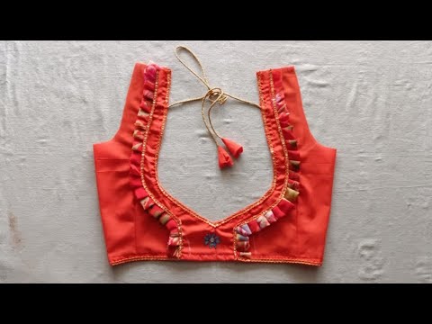 bina astar wala / blouse design / cutting and stitching/ latest blouse ...