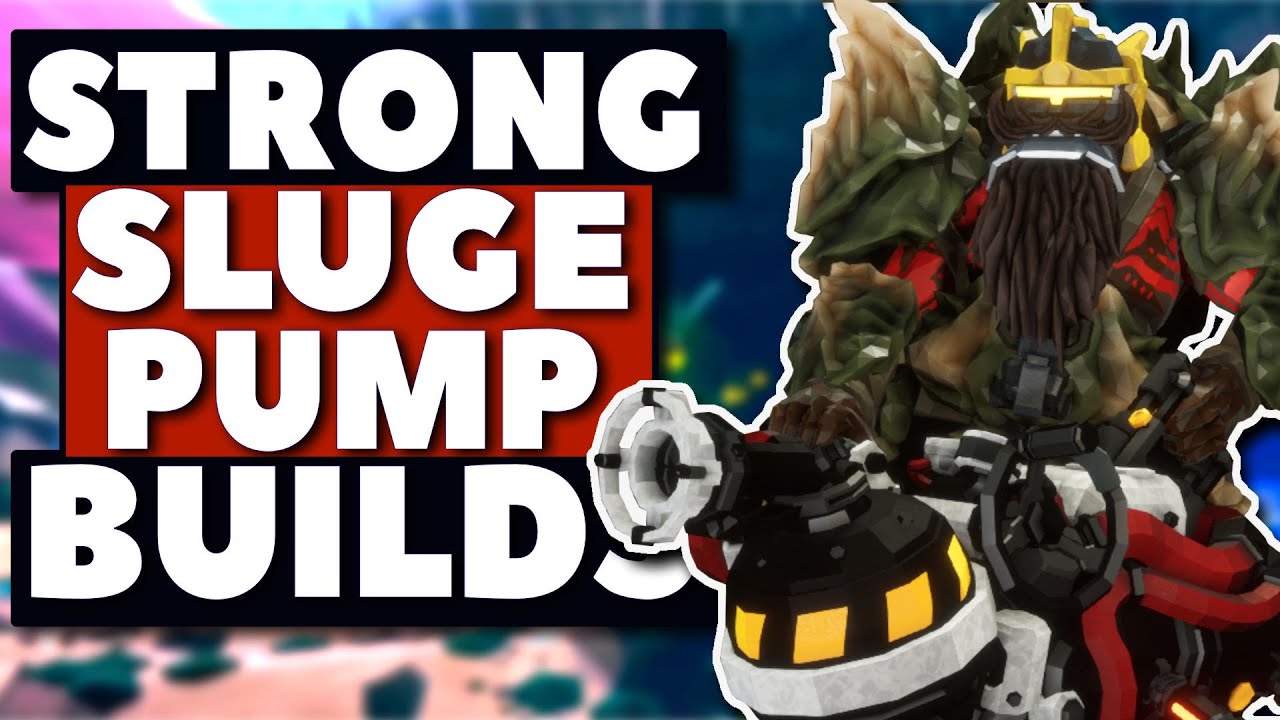 Amazing Sludge Pump Builds in Deep Rock Galactic - YouTube