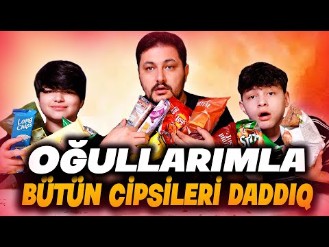 Oğullarımla BÜTÜN Cipsiləri Test Etdik! Dad Savaşı – Hansı Qalib Oldu?