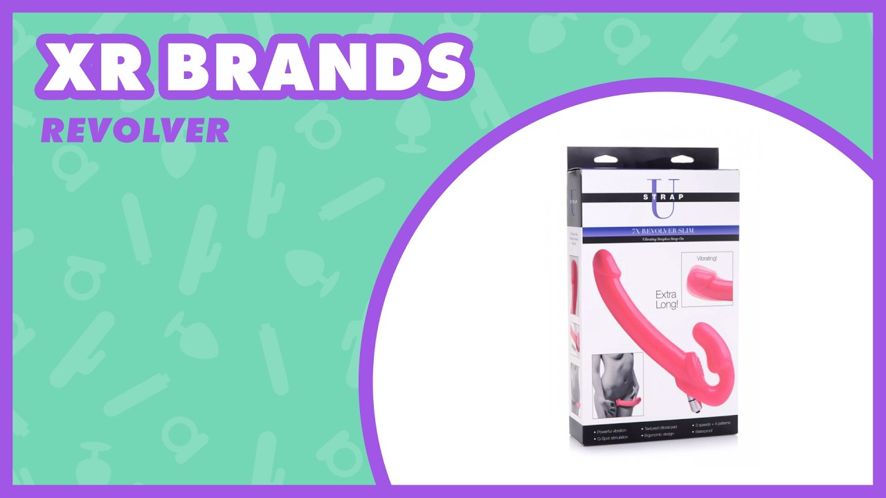 Strap U Revolver Vibrating Strapless Strap On XXL Review | EasyToys - YouTube