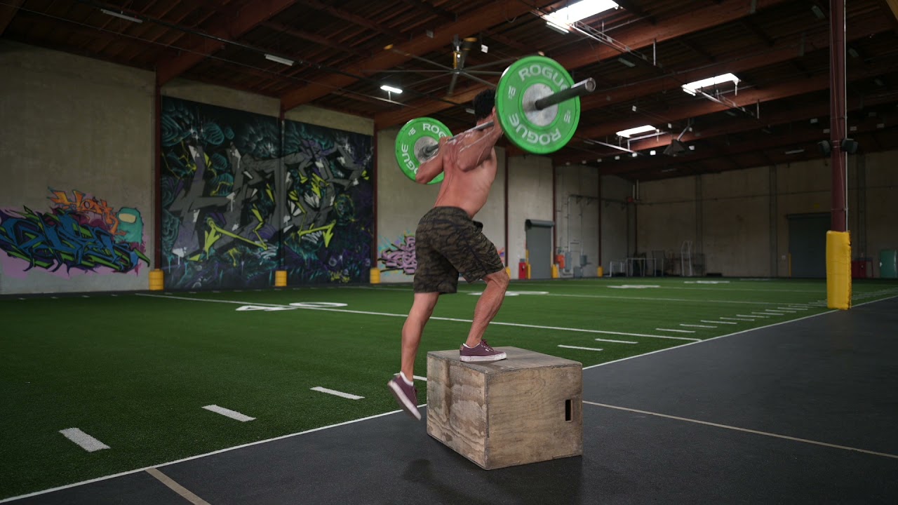 Back Rack Russian Step Up - Height Performance Exercise Demo - YouTube