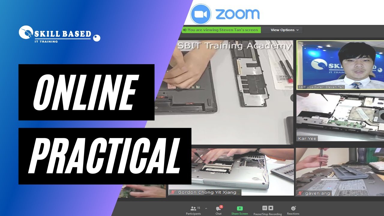 Online Practical - SBIT Training Academy - Online Learning 3.0 - YouTube