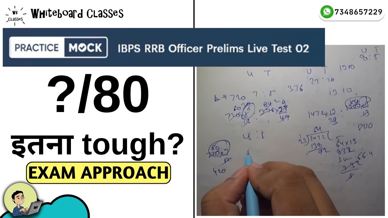 PRACTICE MOCK RRB PO Live test - 2 #practicemock #rrbpo #ibpsrrb - YouTube