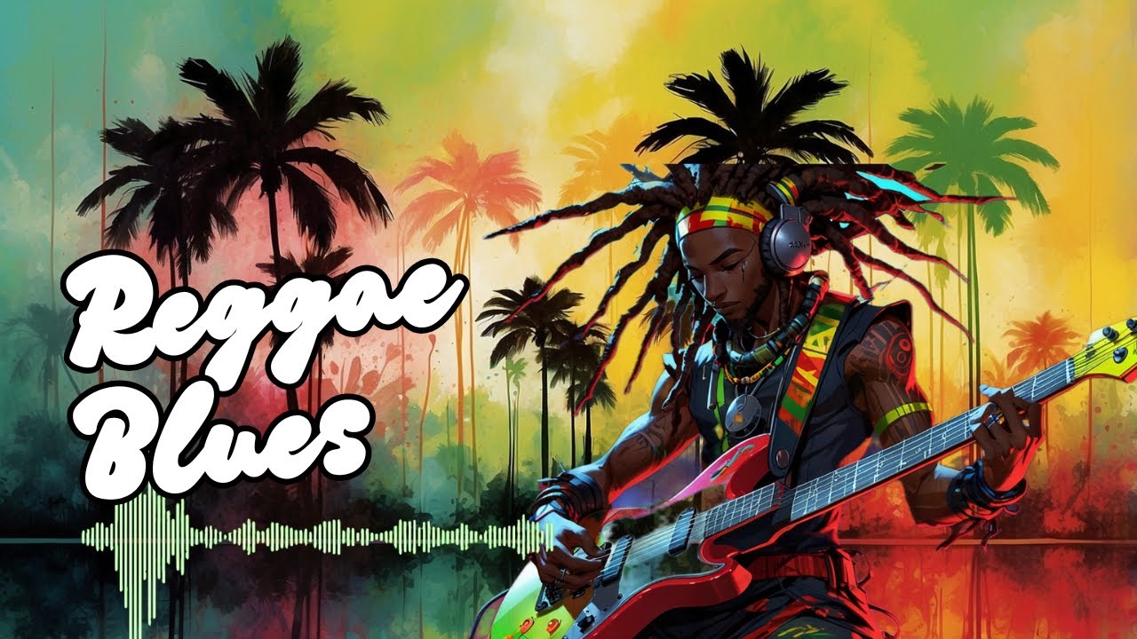 1 Hours of Healing Reggae Blues Instrumental Music - YouTube
