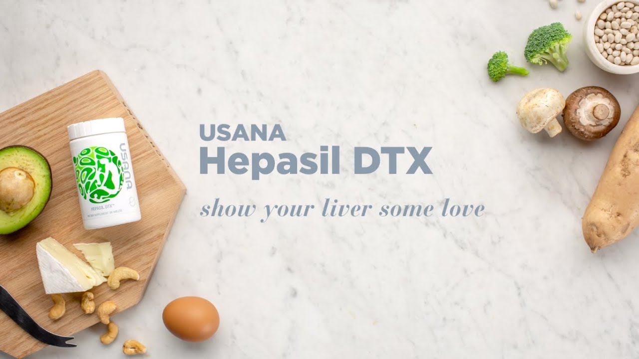 USANA Hepasil DTX - Detox Support - YouTube