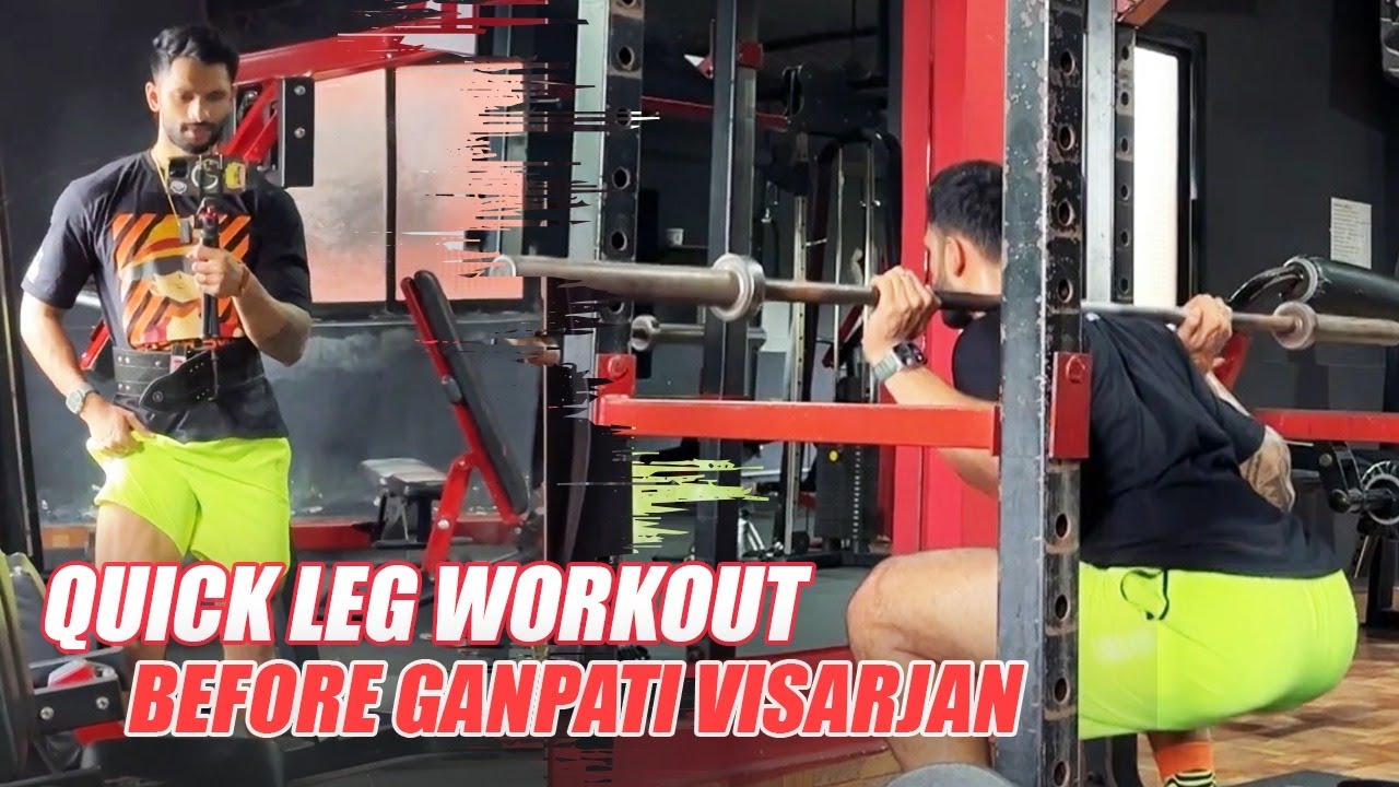 Intense Leg Workout | Best Exercises For Leg Growth! | @Built_Not_Born ...