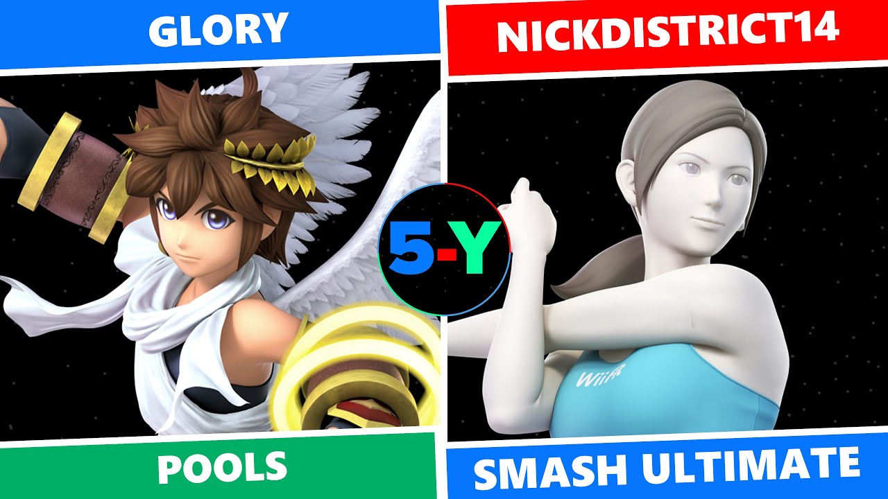 KML 5-Y: Pools - Glory (Pit) Vs NickDistrict14 (Wii Fit Trainer) SSBU - YouTube