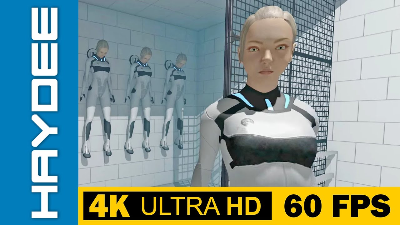 E.V.E. Mod, Haydee, White Zone, Hardcore, Gameplay, Walkthrough, 4K, 60 ...