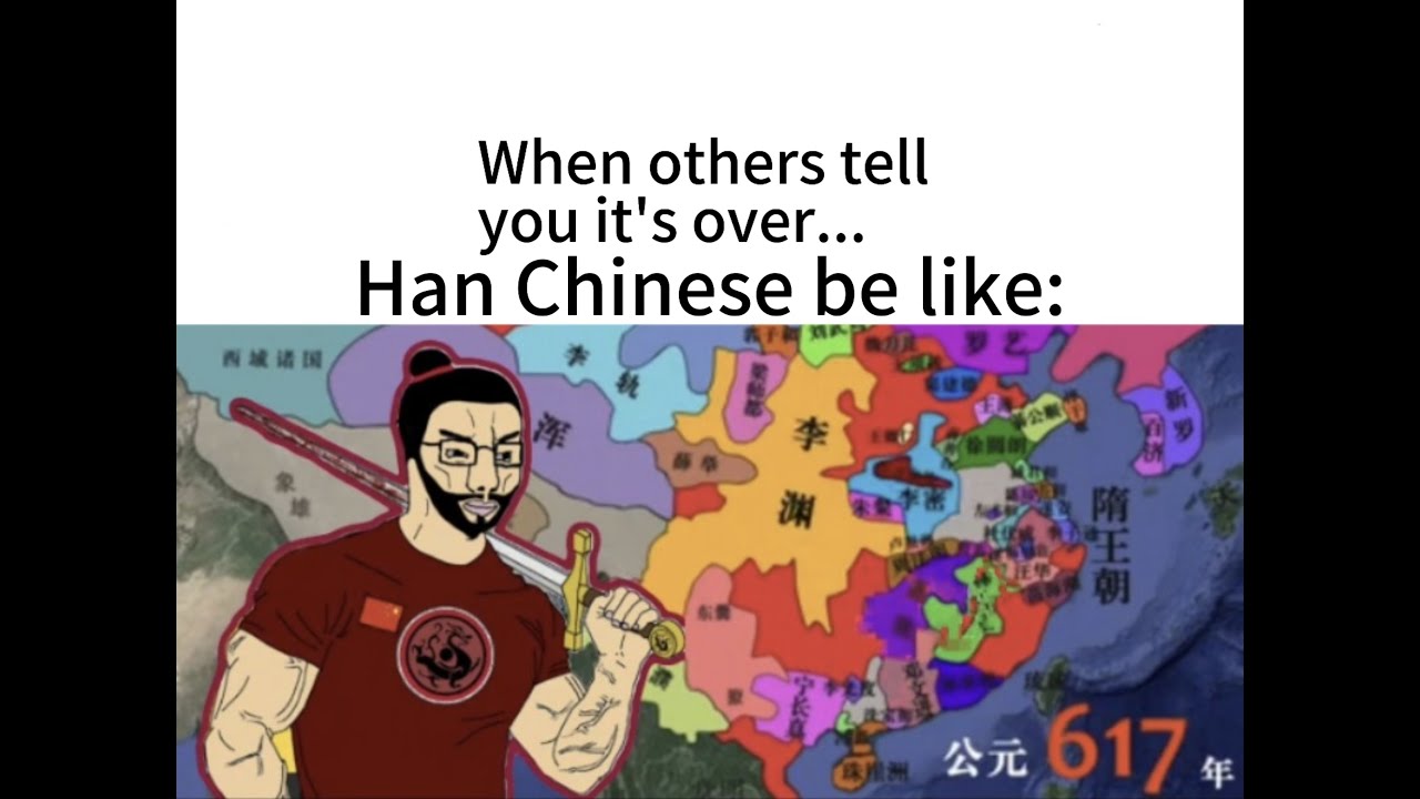 When others tell you it's over... Han Chinese be like - YouTube