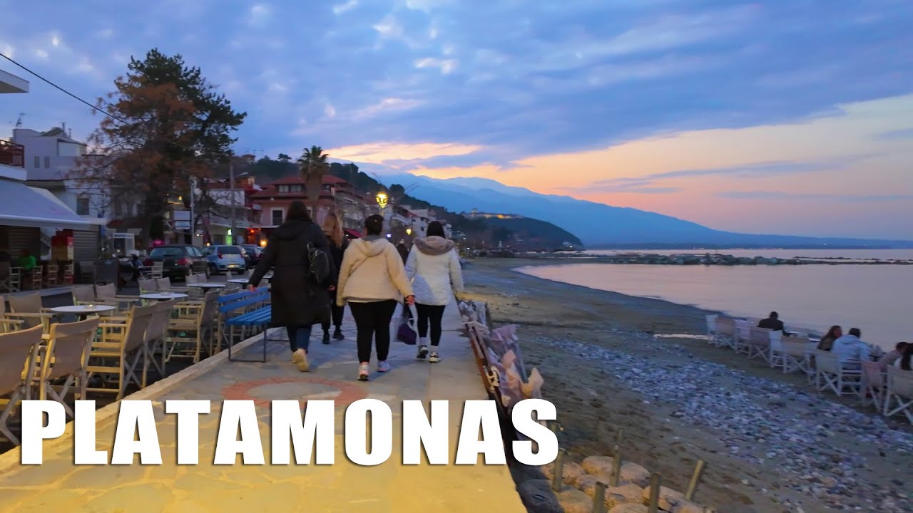 Platamonas, Greece Beaches 4K - YouTube