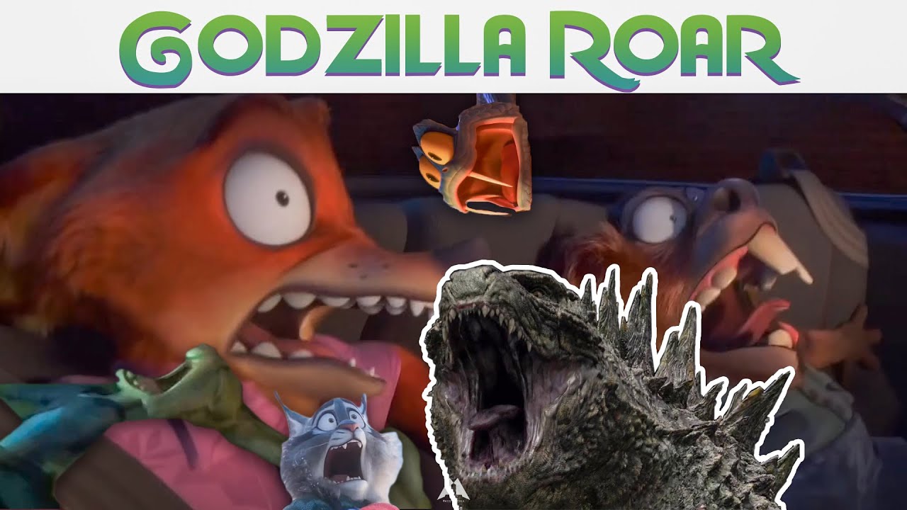 Zootopia 2 but screams got replaced with Godzilla Roar Memes - YouTube