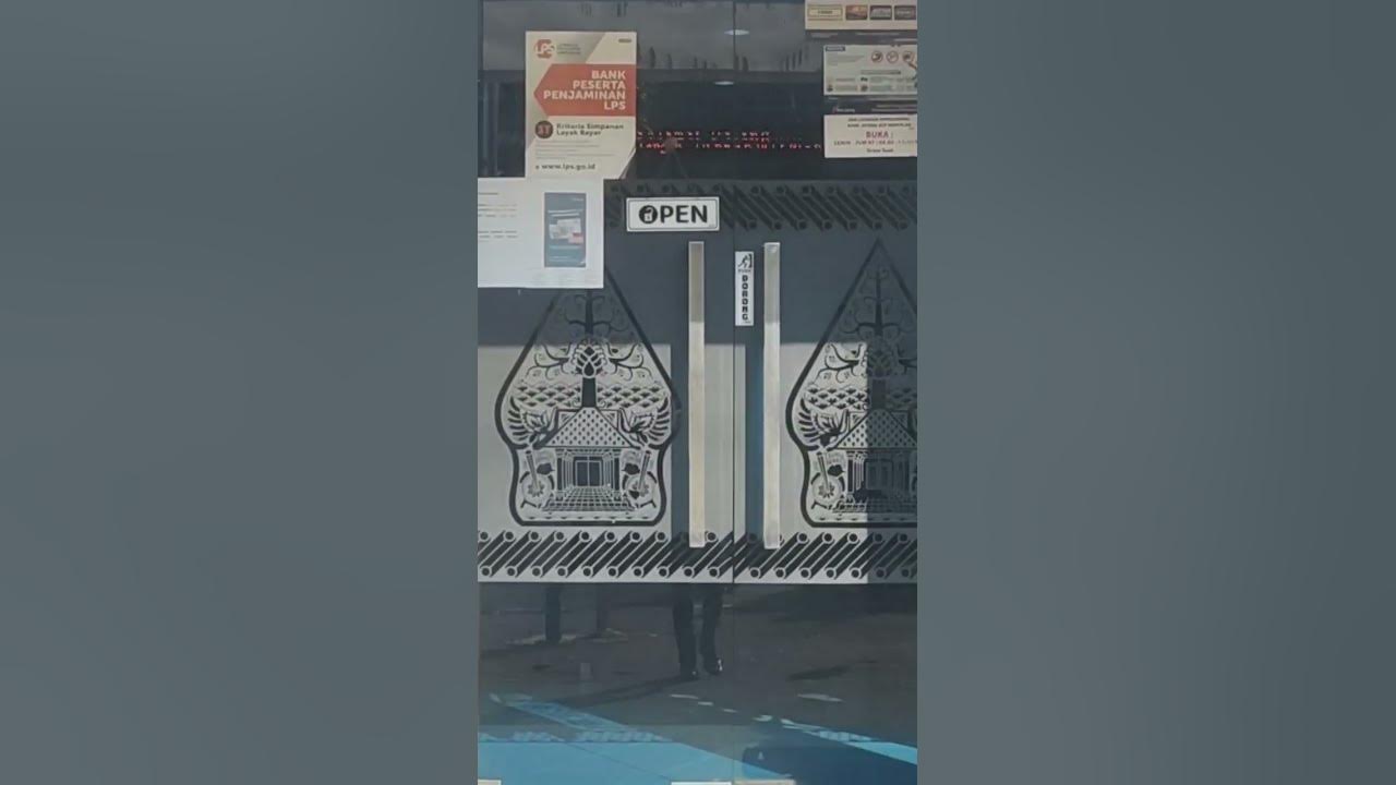 KONDISI FISIK UV TELLER, MESIN HITUNG DAN BANKING HALL KCP MUNTILAN - YouTube