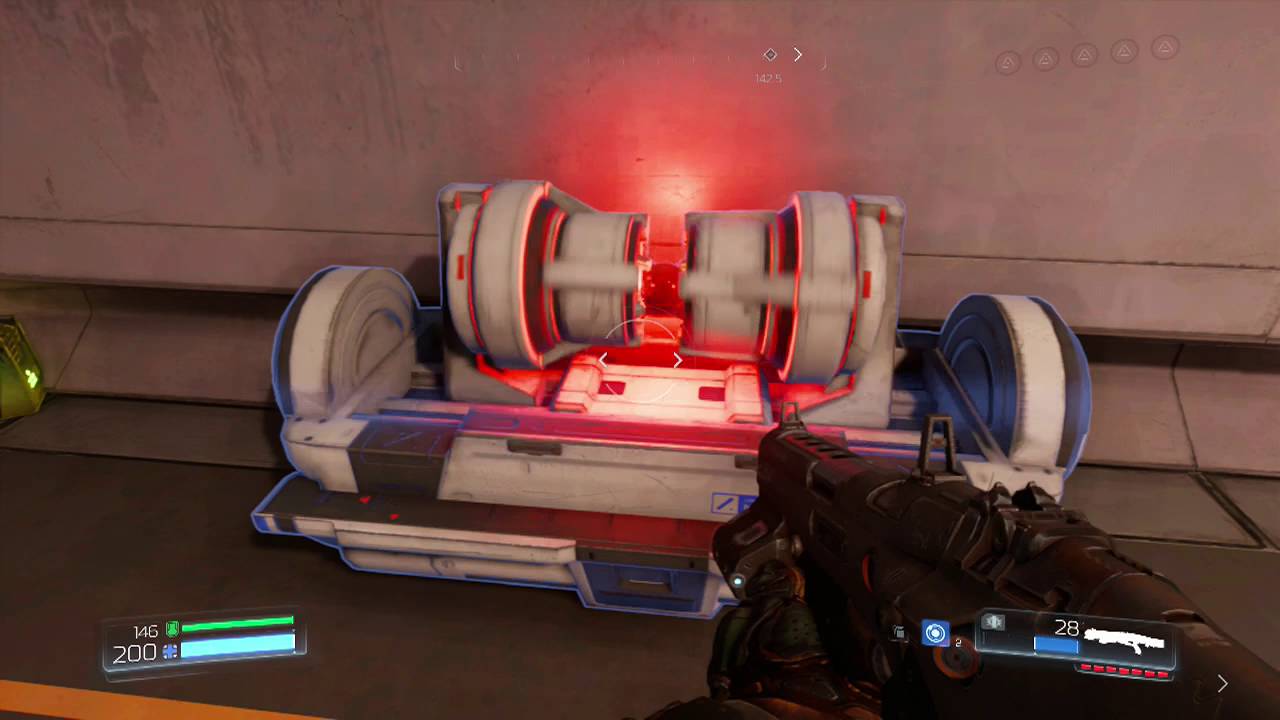 DOOM 2016 A Brighter Tomorrow Argent Cell 1 - YouTube