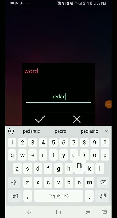 Quick Search Anki Database using Tasker - YouTube