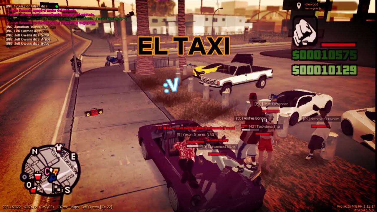 EL TAXi (Proyecto Mila - MTA - SAMP) - YouTube