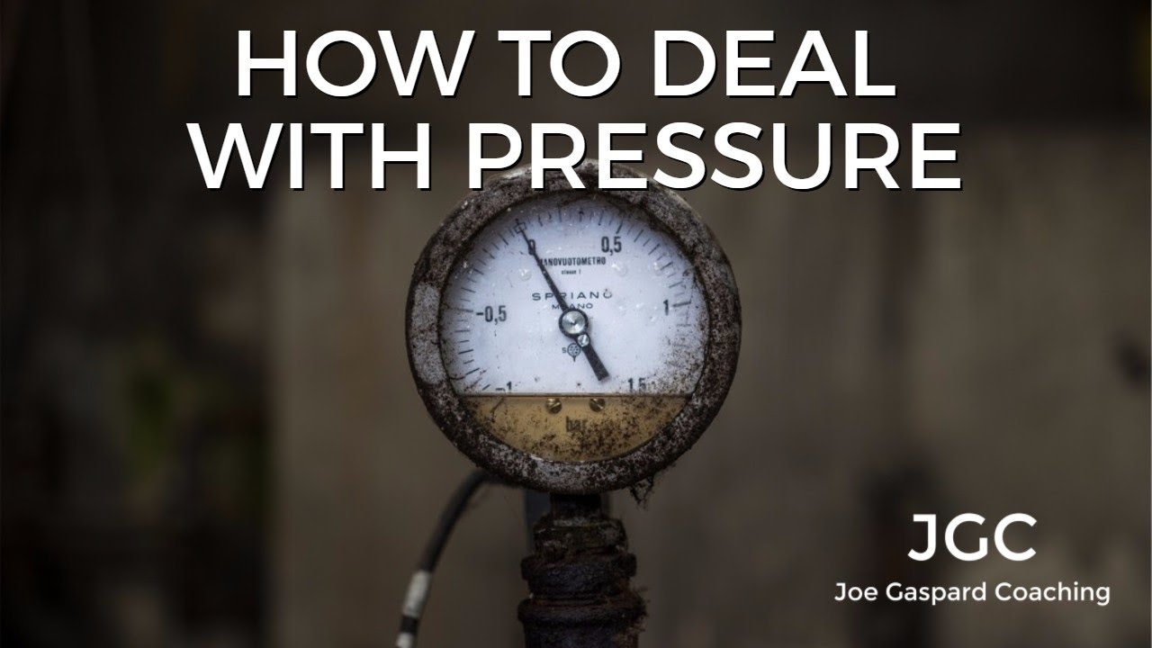 How To Deal With Pressure - Performance Coaching - YouTube