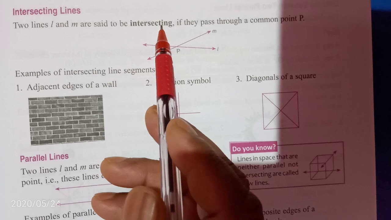 Part - 1 | Basic Geometric Concepts | Class - VI | MATHS | CHAPTER - 4 ...