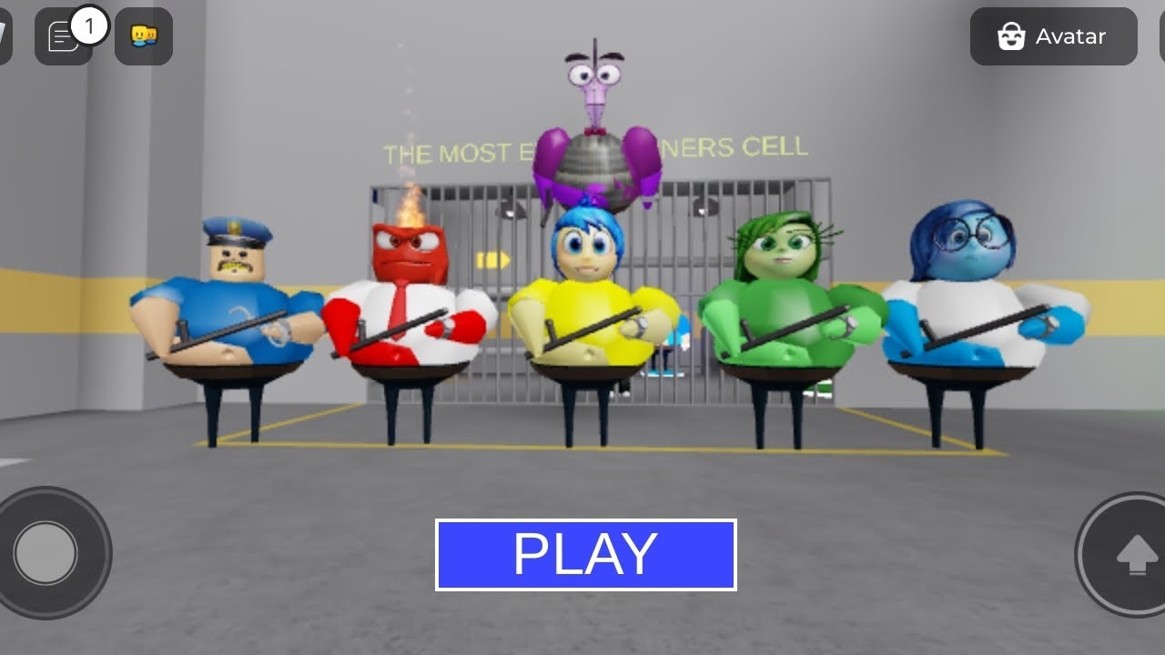 NEW UPDATE INSIDE OUT FAMILY BARRY ESCAPE PRISON (2024) ROBLOX - YouTube