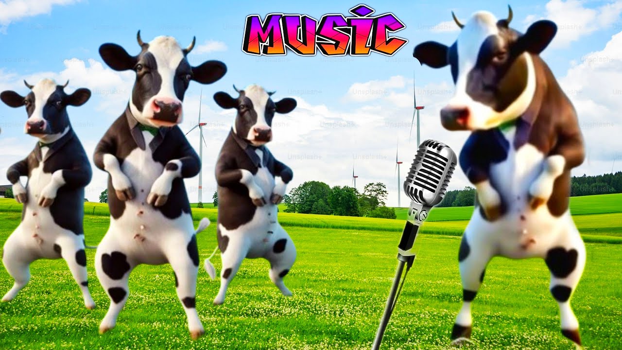 FUNNY COW DANCE - 82 | COW DANCE & COW VIDEO| DANCING COW - YouTube