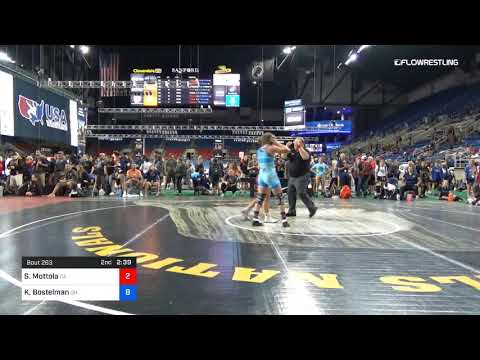 127 Lbs Rnd Of 32 Solana Mottola California Vs Kendall Bostelman Ohio
