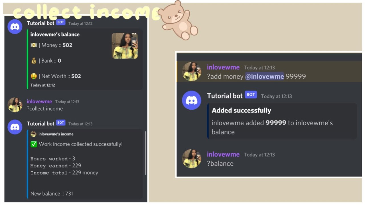 How to create collect income command in BDFD - YouTube