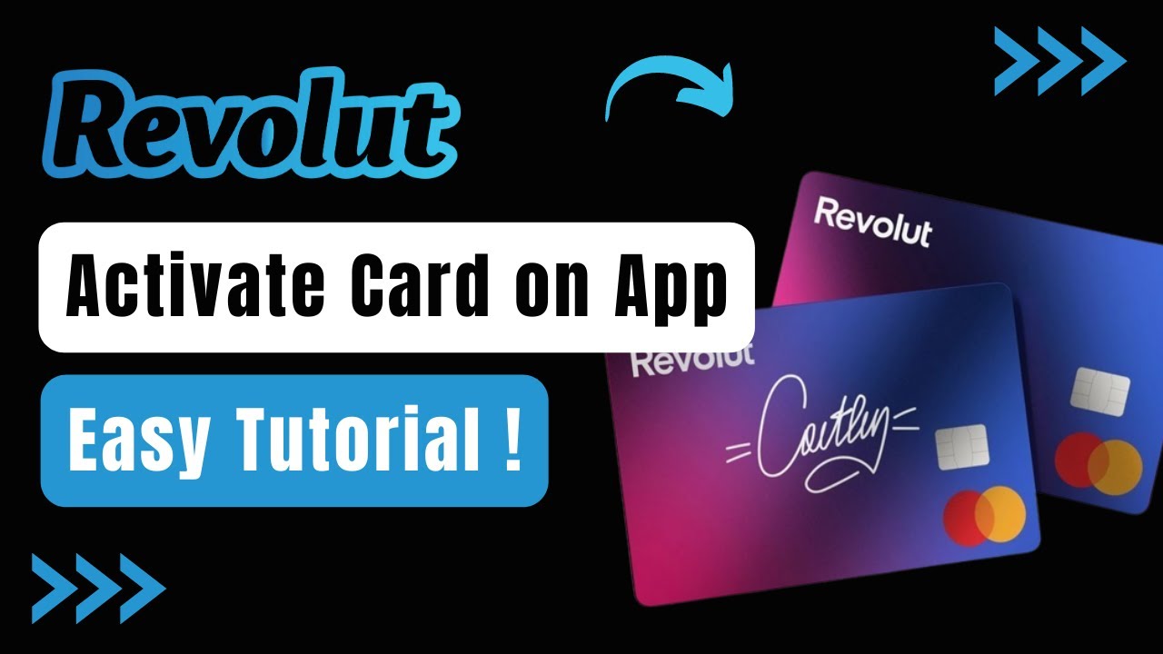 How to Activate Revolut Card on App ! - YouTube