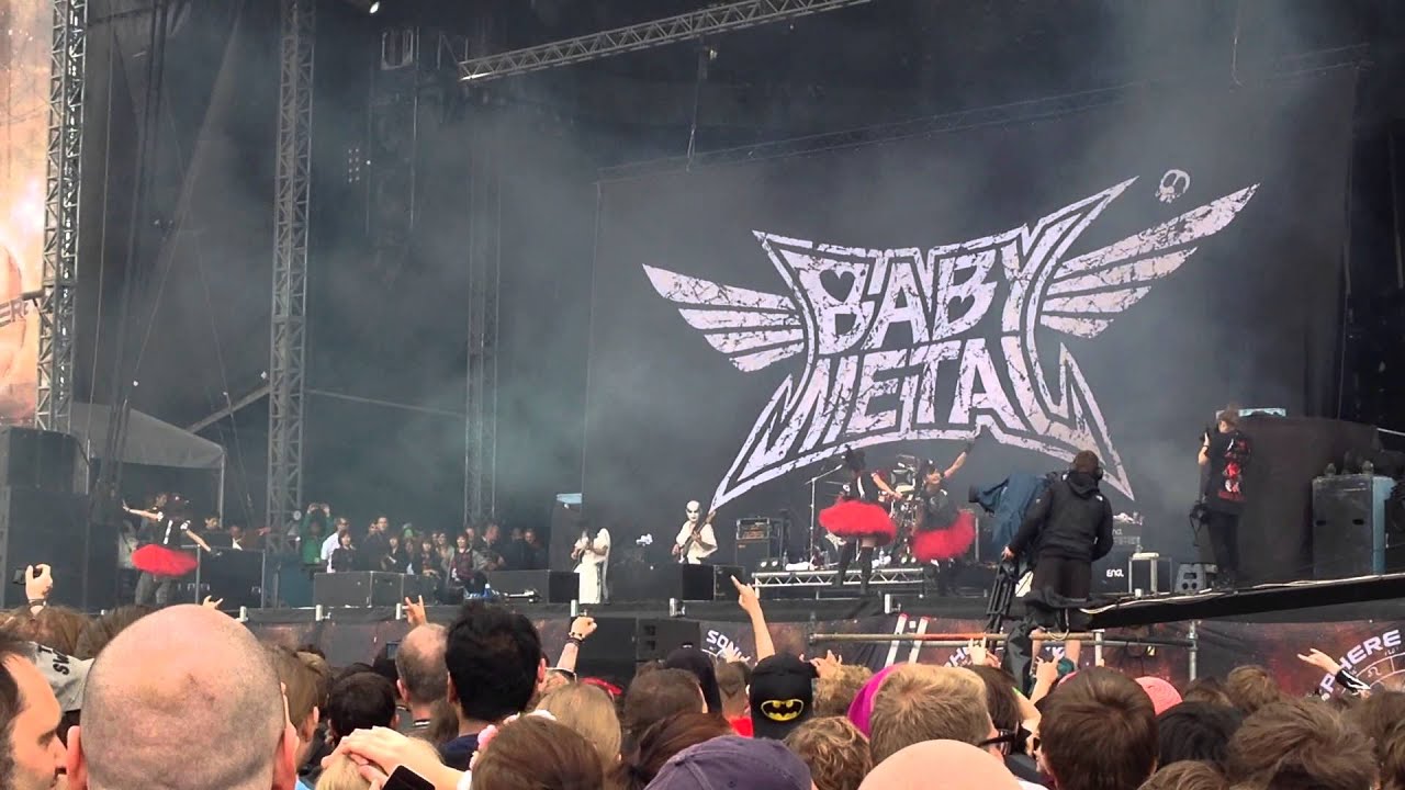 Sonisphere Festival 2014 BABYMETAL -BABYMETAL DEATH 2 - YouTube