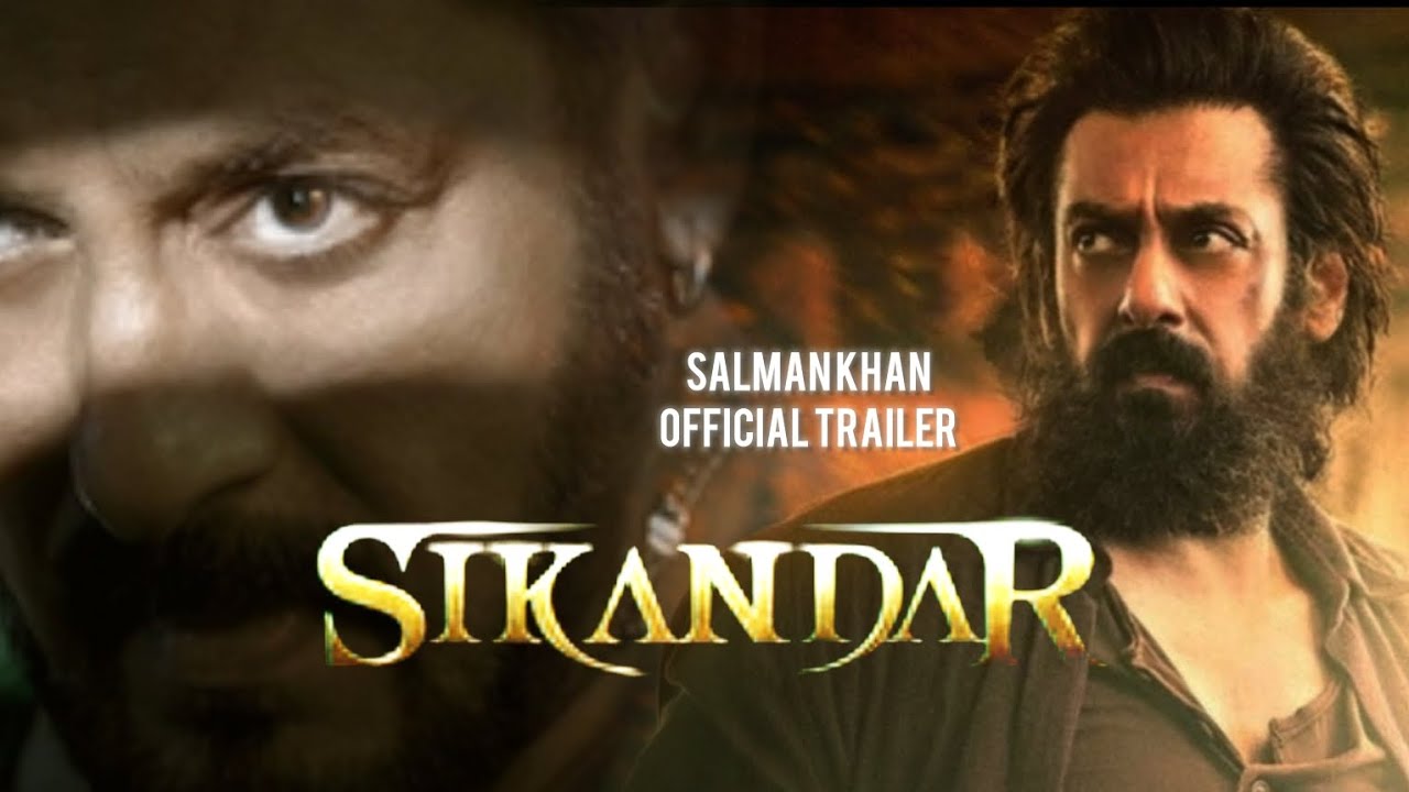hindi movie Sikandar trailer video😱|| Salman Khan Rashmika mandanna ...