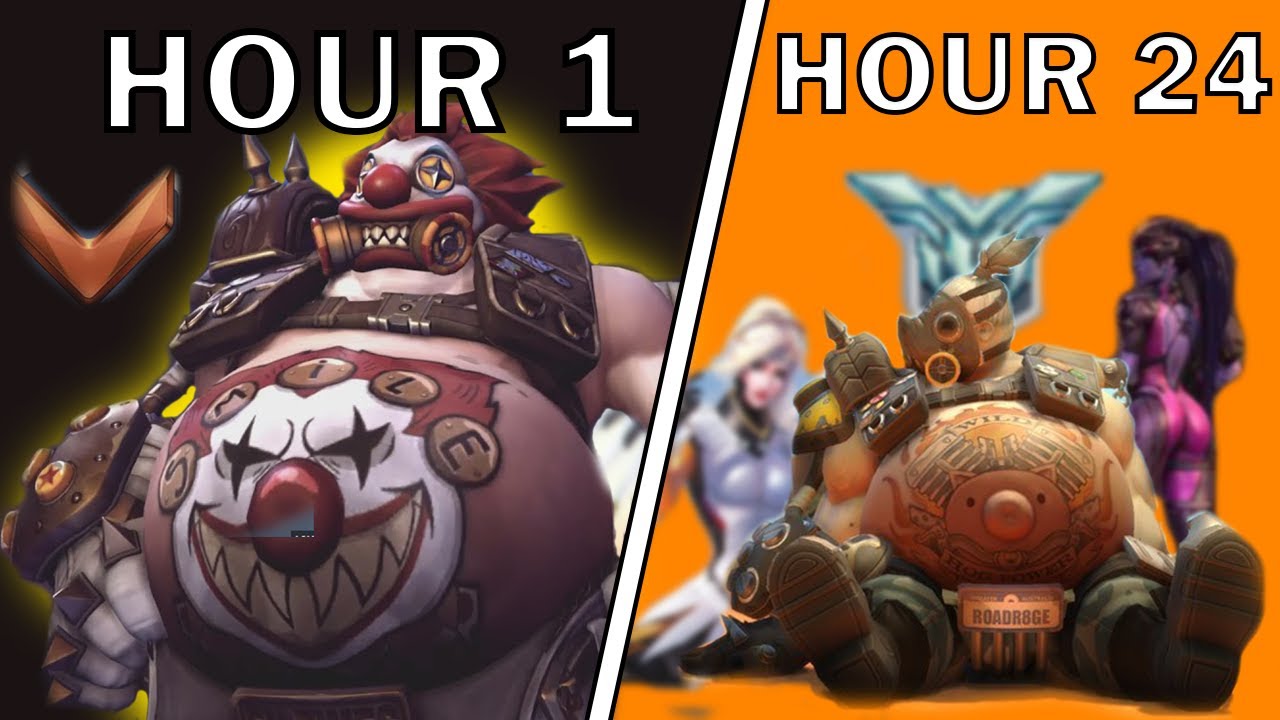 I spent 24 HOURS Playing Competitive Overwatch to Prove Elo Hell Doesn't Exist... - YouTube
