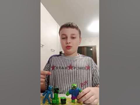 Майнкрафт из пластилина - YouTube