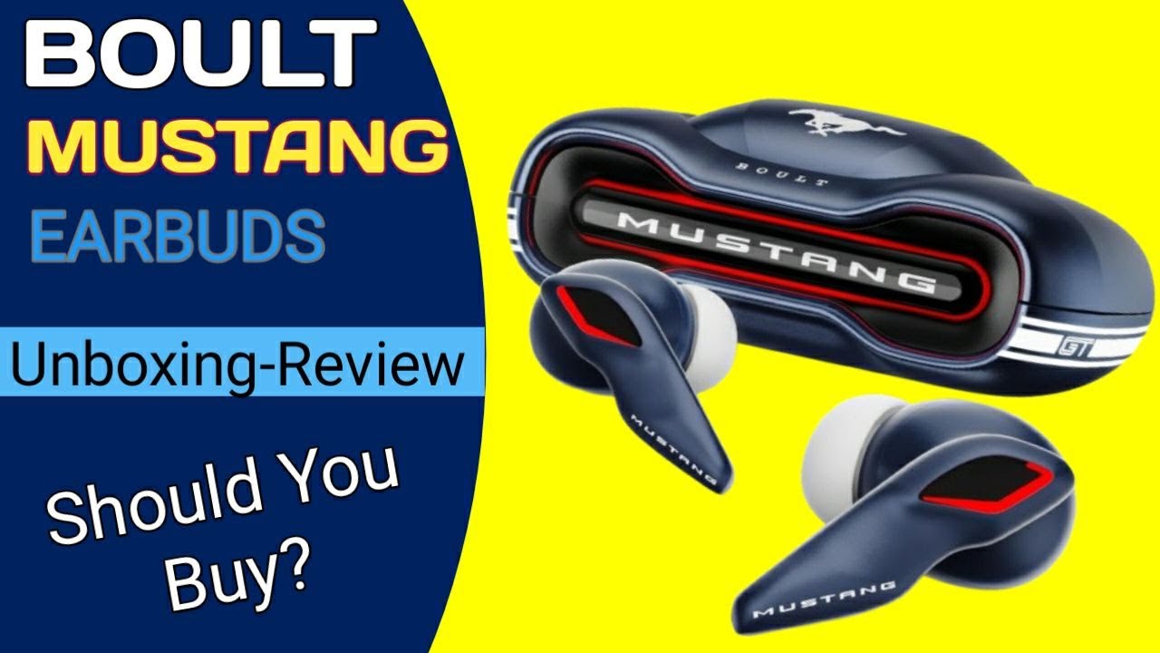 Boult Mustang Torq Limited Edition Earbuds Unboxing & Review |Best ...