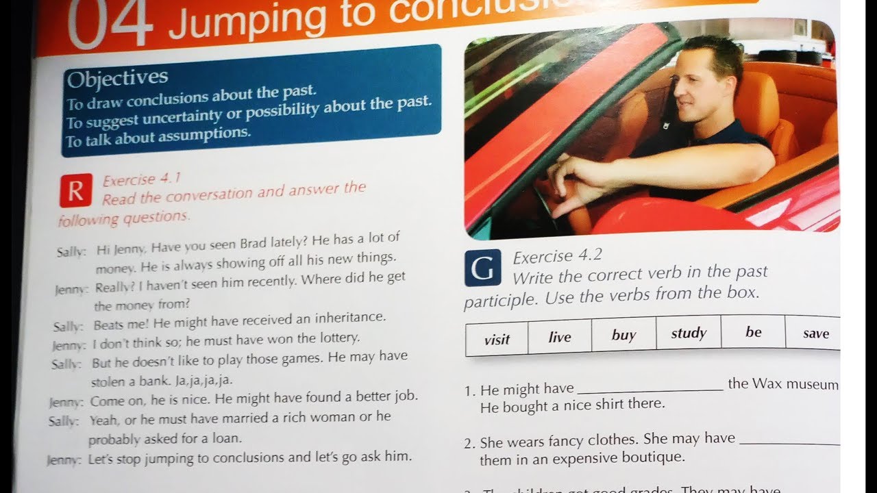 Unit 4 book 4 student's and workbook Explicación - YouTube