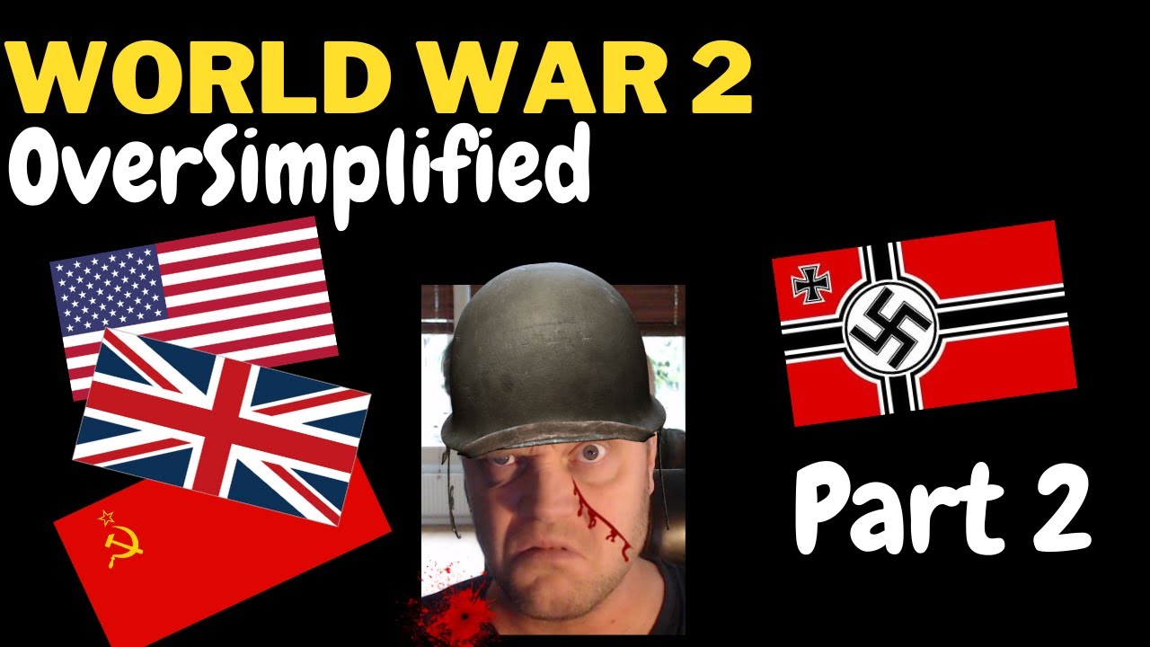 Recky reacts to: WW2 - OverSimplified (Part 2) - YouTube