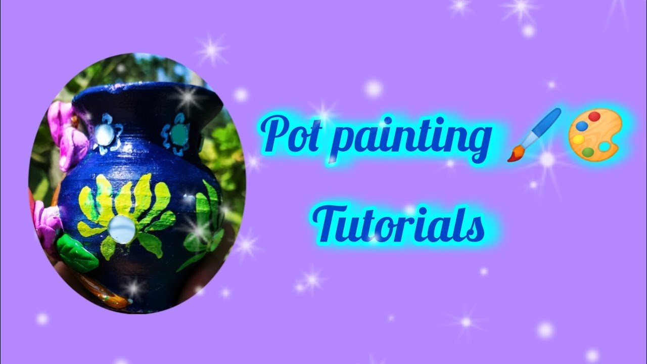 Easy pot painting idea for beginners 🖌️🏺| #art #painting #design ...