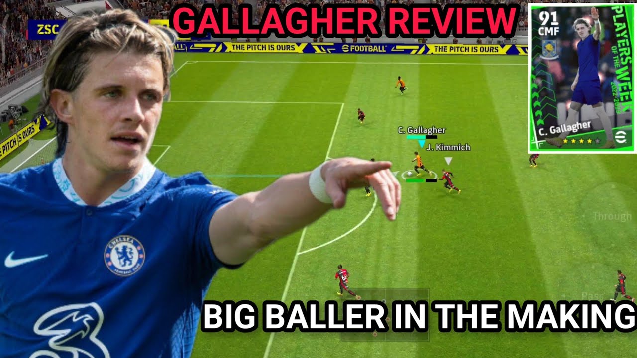94 Rated POTW C. Gallagher Is The Next Big Thing | Review | eFootball ...