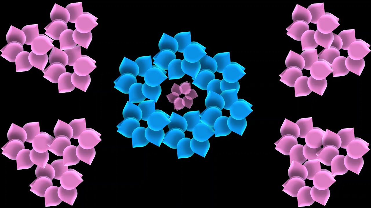 High Contrast |Animation Infant| Visual Simulation | Fun Video with ...