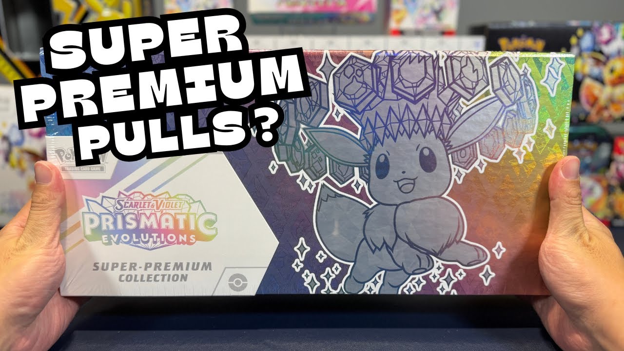 Opening Prismatic Evolutions Super Premium Collection - YouTube