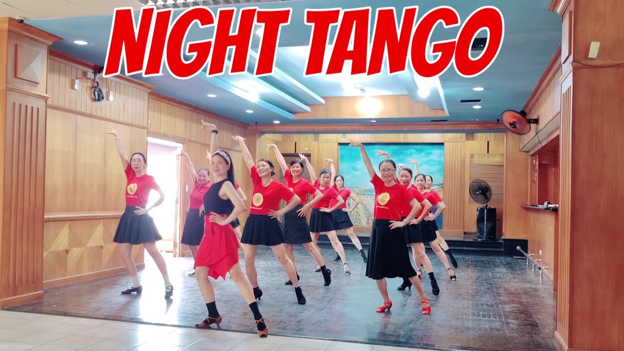 Night Tango Line Dance l Bài Hướng Dẫn Dưới Video - YouTube