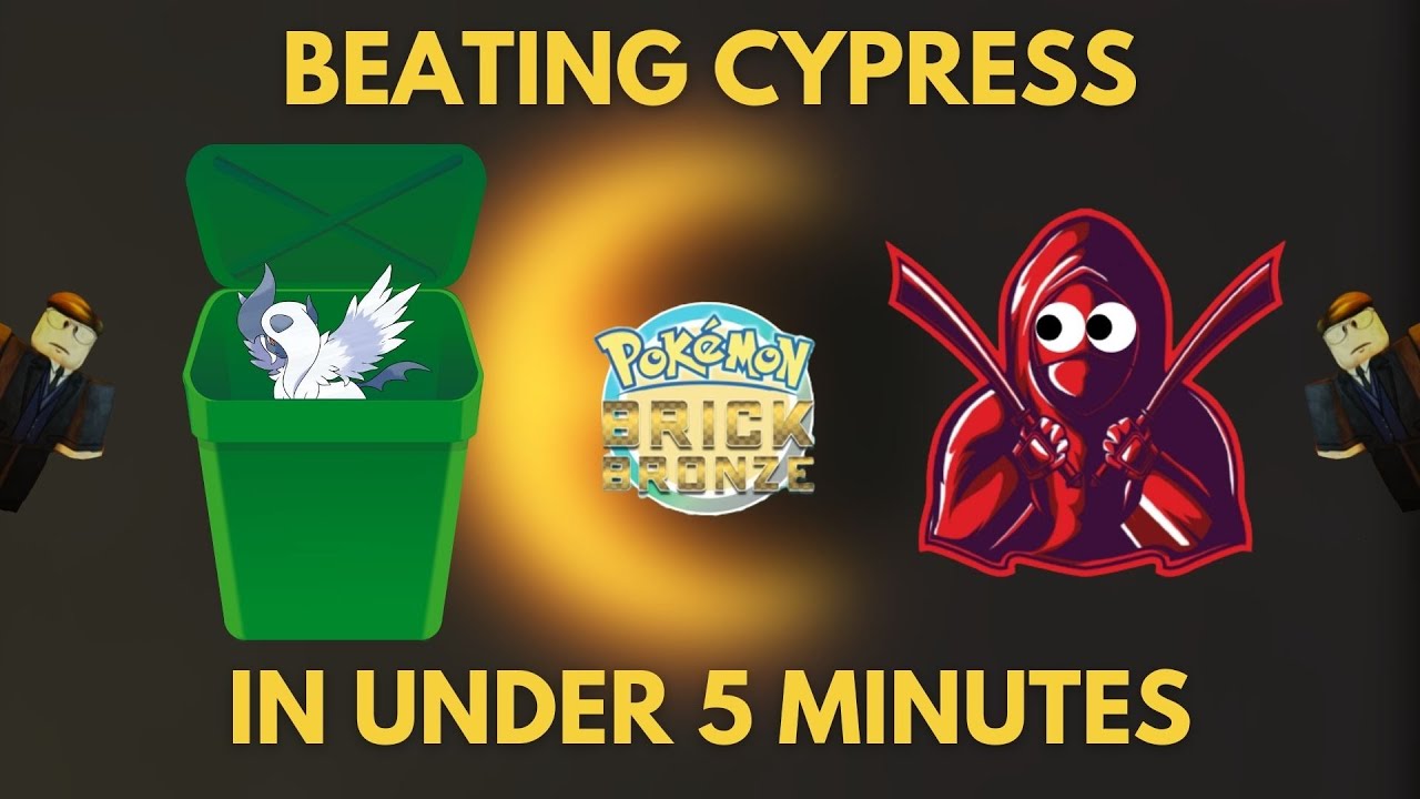 Pokemon Brick Bronze Nuzlocke: 5 Minute Cypress Battle (Project Shining ...