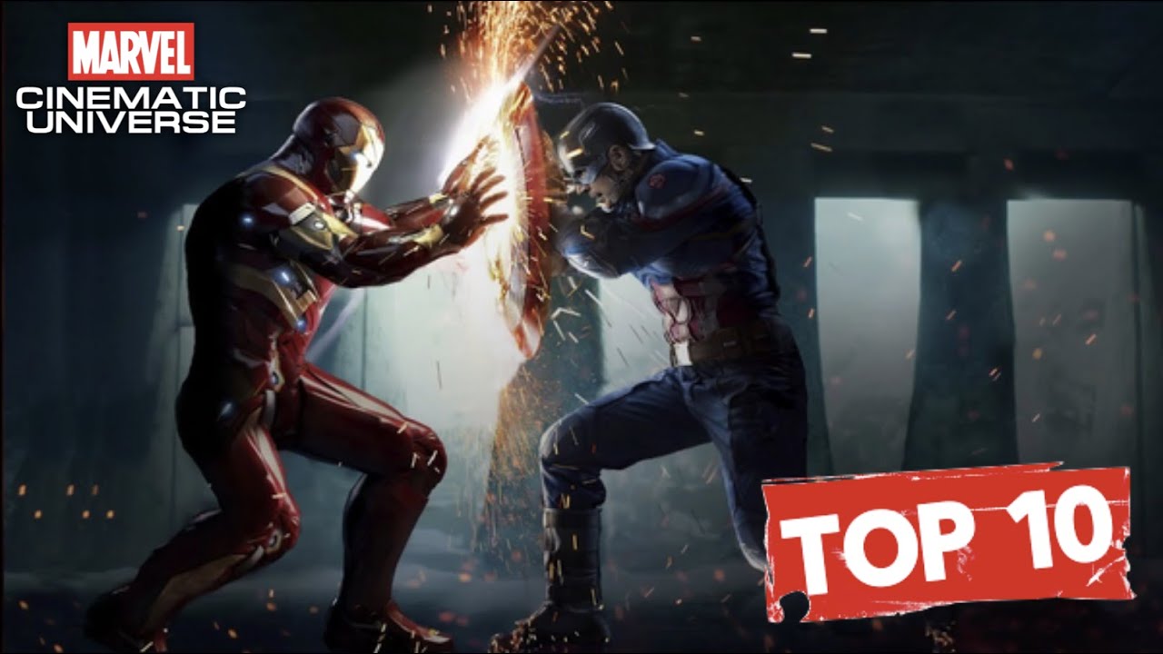 TOP 10 BEST Action Fight Scenes from Marvel Movies MCU (UPDATED LIST ...