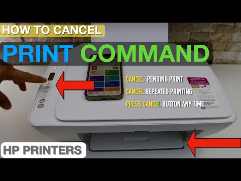 How To Cancel Printing Jobs For Hp Printers