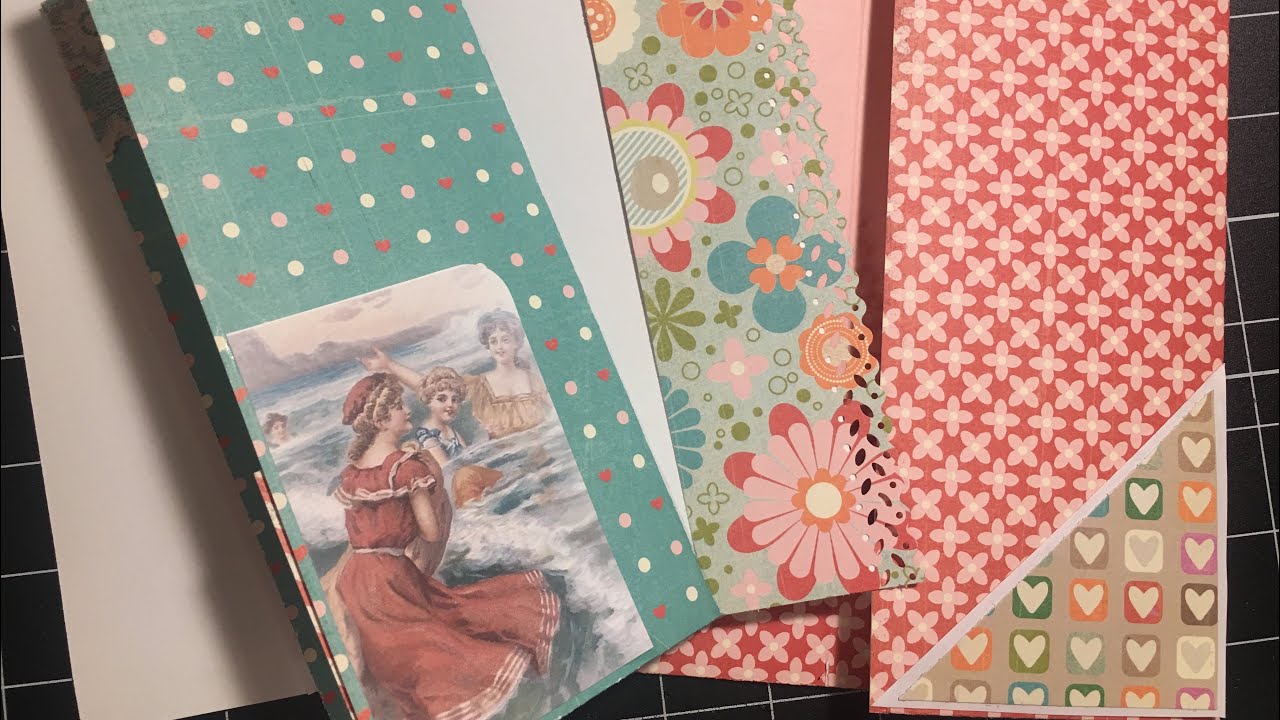 4 - tuck spots different styles - June just do it Junk journal ...