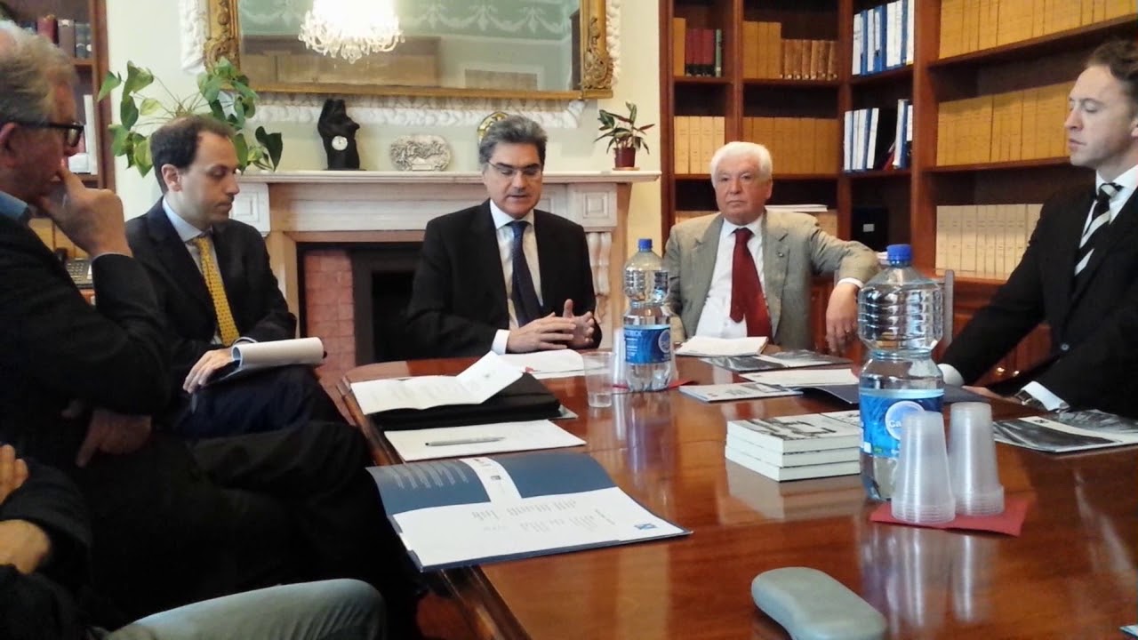IMPORTANT MEETING AT THE ITALIAN EMBASSY DUBLIN - YouTube