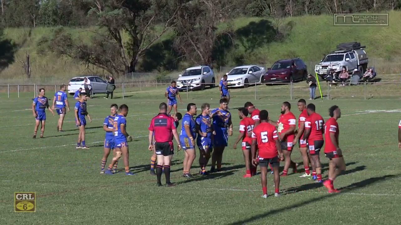 Group 6 CRL Rugby League 2021, R1, First Grade, 2nd half, City ...
