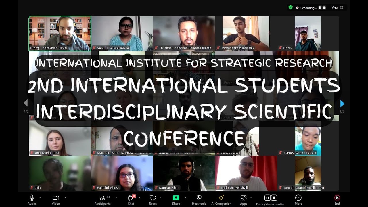 The 2nd International Students Interdisciplinary Scientific Conference ...