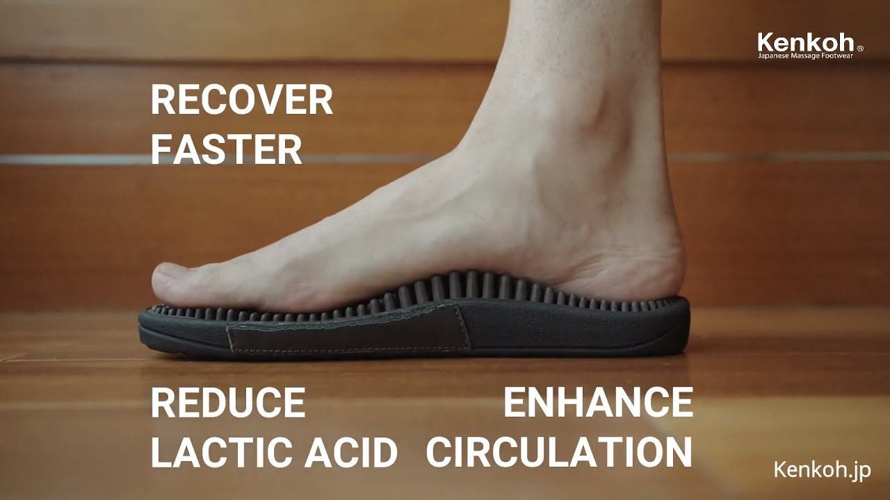 Kenkoh - Sports recovery sandals - YouTube